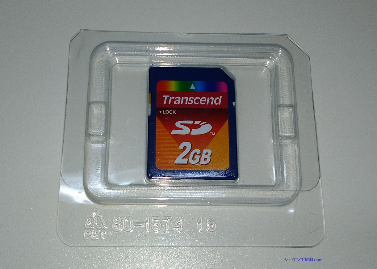 三菱シーケンサ LCPU SDカードのフォーマット手順（対応SDカードについての情報も記載）